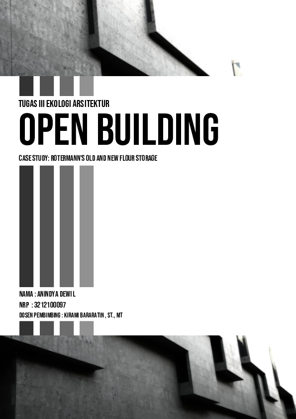 (PDF) Open Building (Case Study: Rotermann’s Old and New Flour Storage)