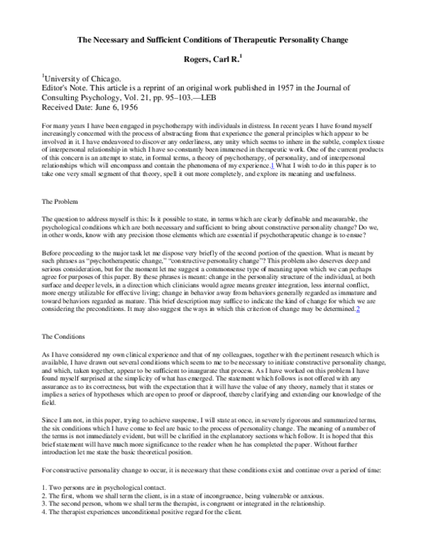 (PDF) The necessary and sufficient conditions of therapeutic ...