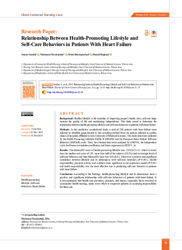 (PDF) [Relationship between health-promoting lifestyle and sub-health ...