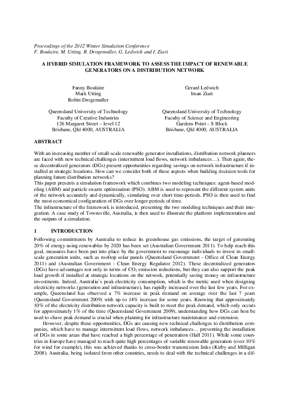 (PDF) Hybrid simulation framework Final | Robin Drogemuller - Academia.edu