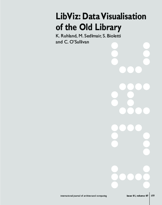 (PDF) LibViz: Data Visualisation of the Old Library