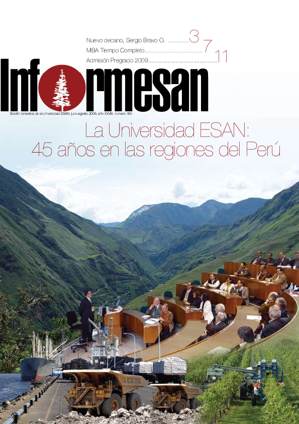 (PDF) La Universidad ESAN: 45 años en las regiones del Perú