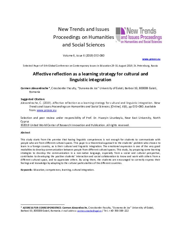 Reflection And Review Strategies