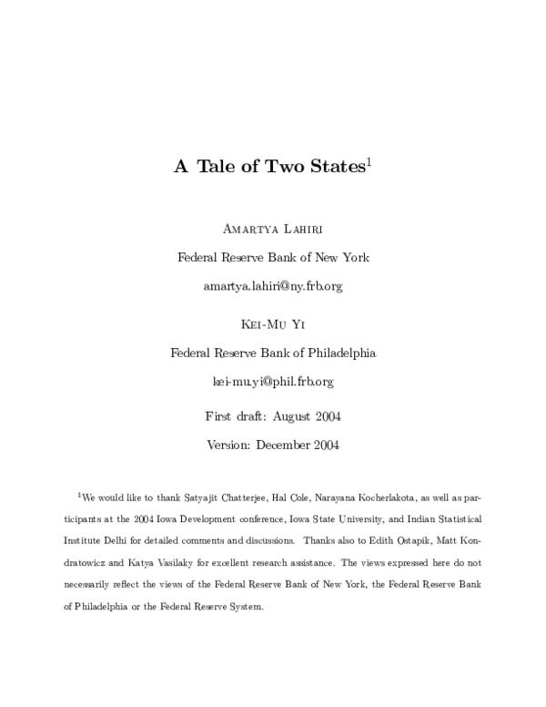 (PDF) A Tale of Two States