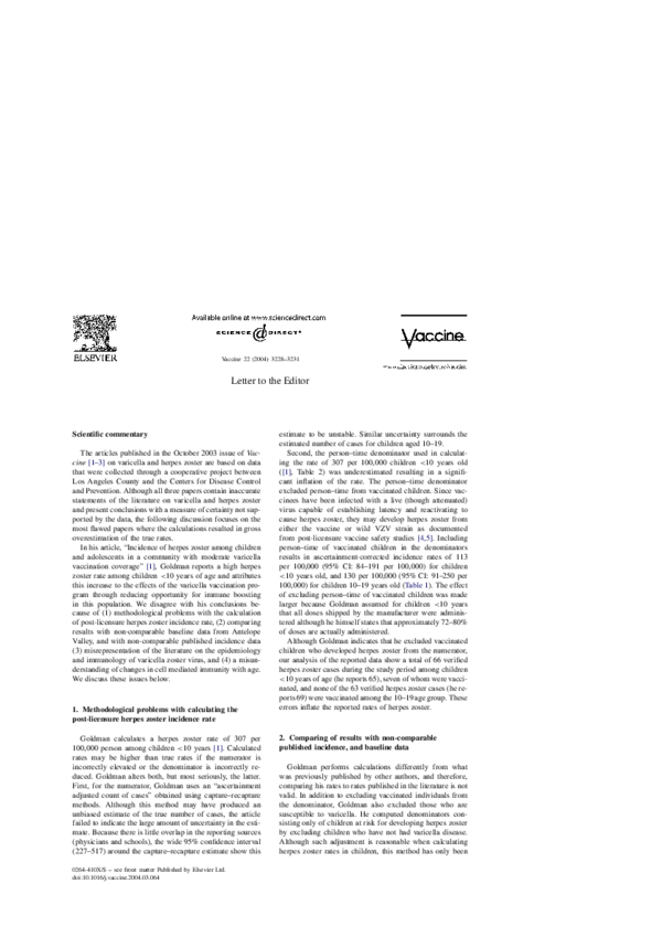 (PDF) Scientific commentary