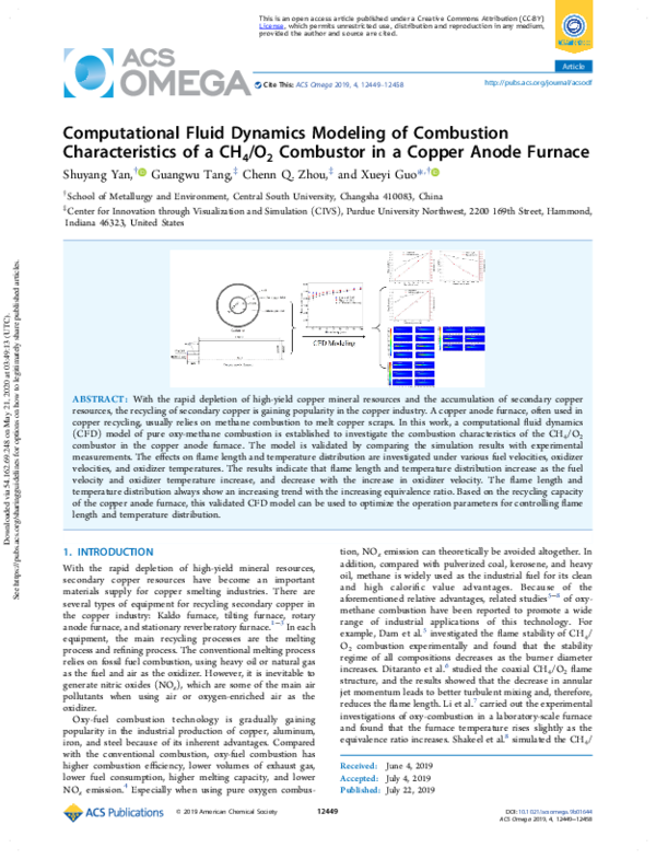 (PDF) Computational fluid dynamics modeling of combustion in heavy-duty diesel engines