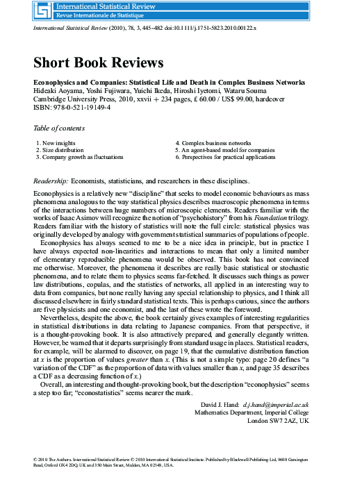 (PDF) Theory of Stochastic Processes: With Applications to Financial ...