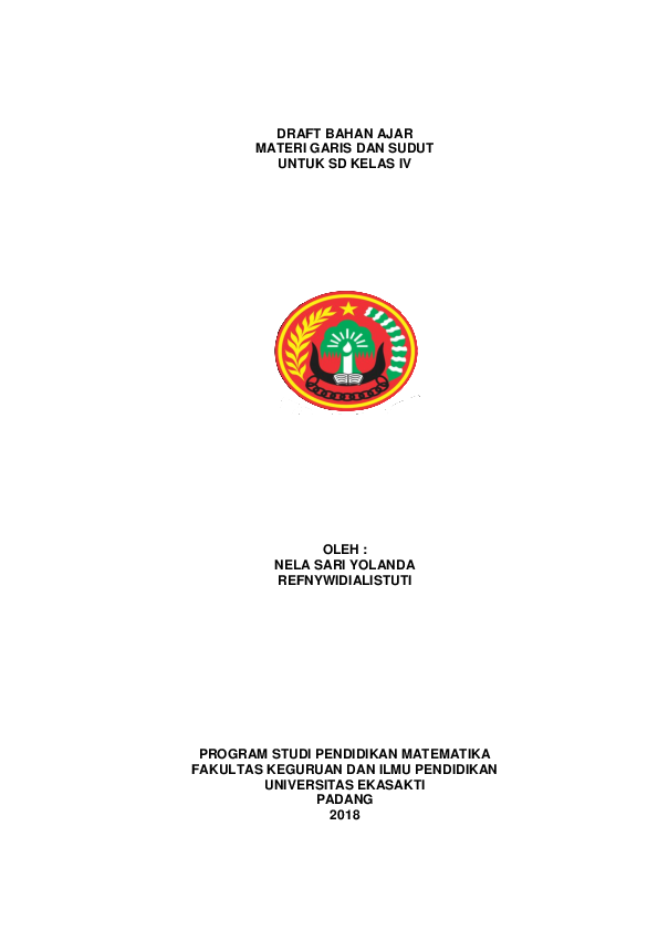 (PDF) Draft Materi SD