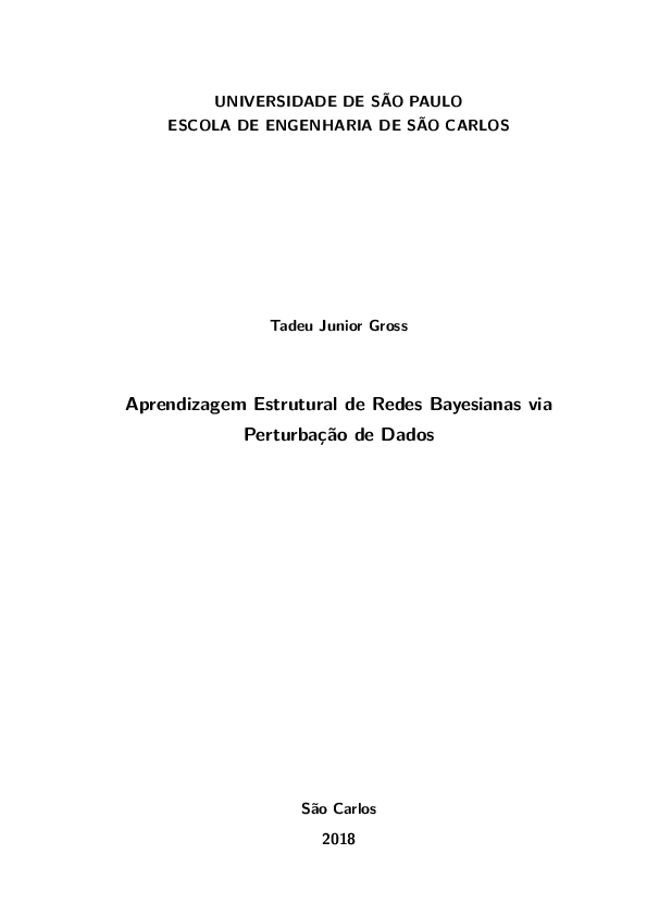 (PDF) Structure learning of Bayesian networks via data perturbation