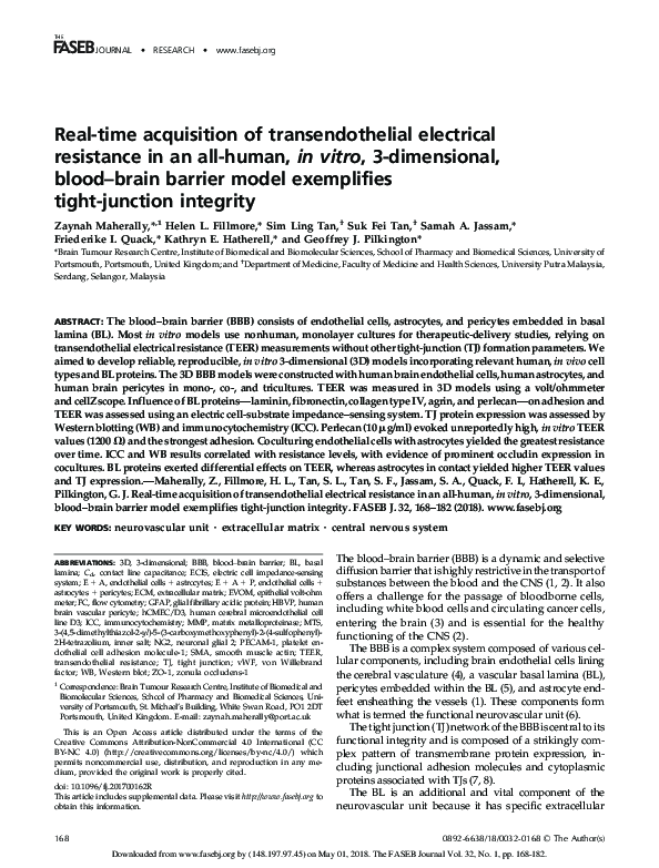 (PDF) Real-time acquisition of transendothelial electrical resistance in an all-human, in vitro ...