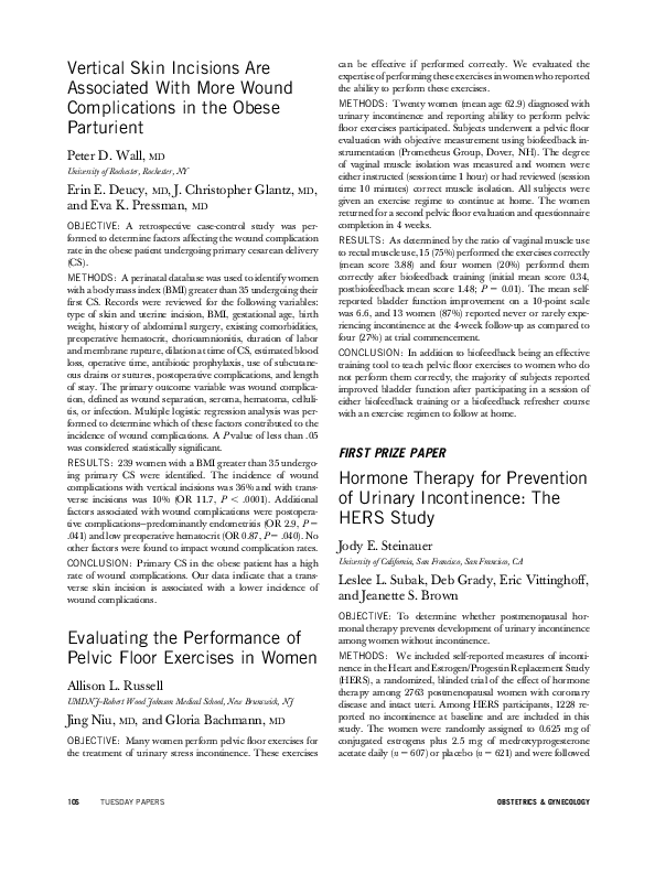 (PDF) Vertical skin incisions are associated with more wound ...