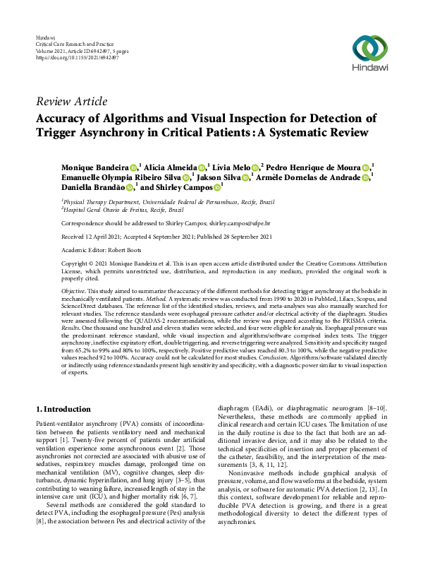 (PDF) Accuracy of Algorithms and Visual Inspection for Detection of Trigger Asynchrony in ...