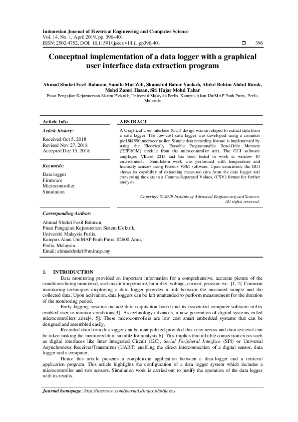 Pdf Data Logger Gui For Data Extraction And Analysis