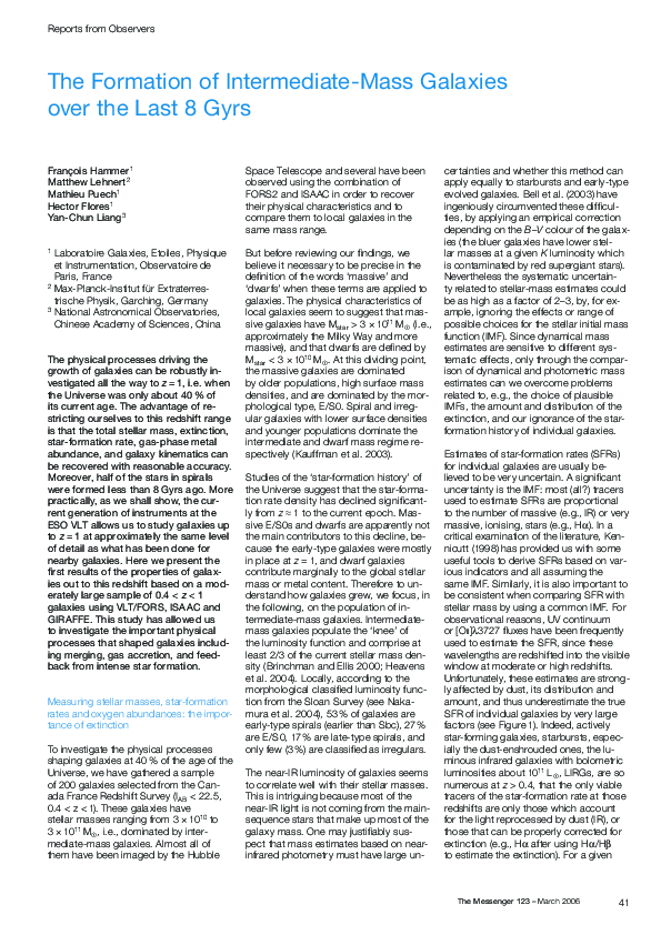 (PDF) Growth of Intermediate-Mass Galaxies Over 8 Billion Years