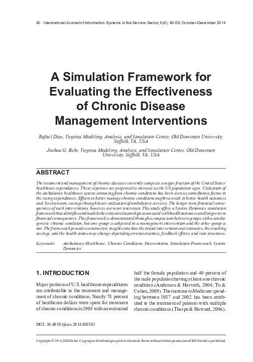 (PDF) A Simulation Framework for Evaluating the Effectiveness of ...
