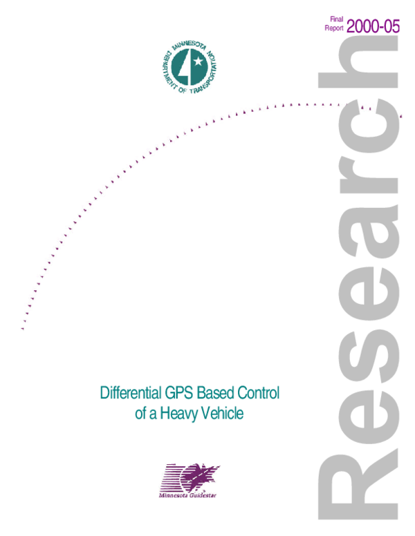 (PDF) Differential GPS based control of a heavy vehicle