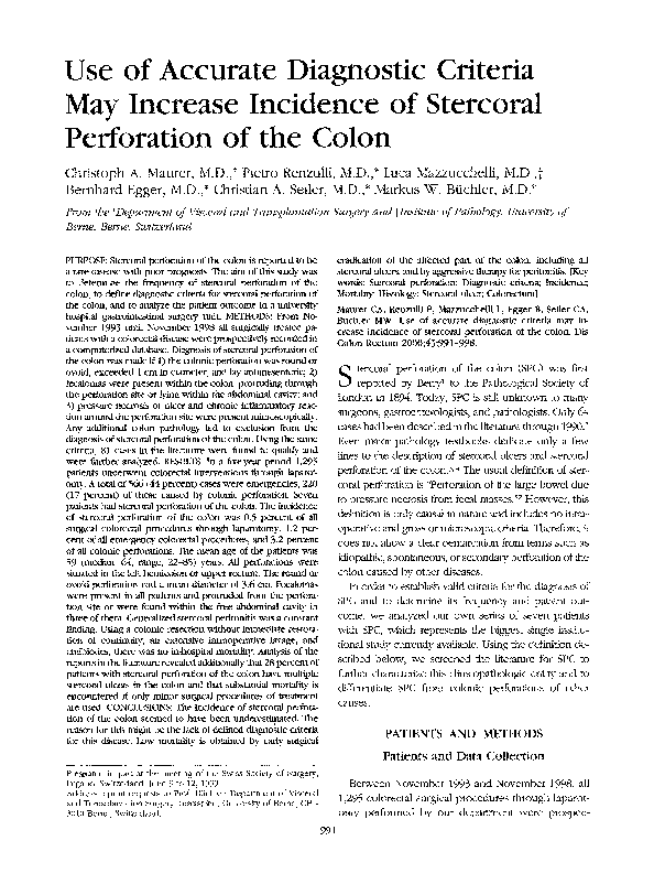 (PDF) Use of accurate diagnostic criteria may increase incidence of ...