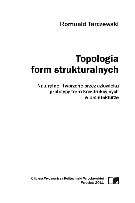 (PDF) Topologia form strukturalnych : naturalne i tworzone przez ...