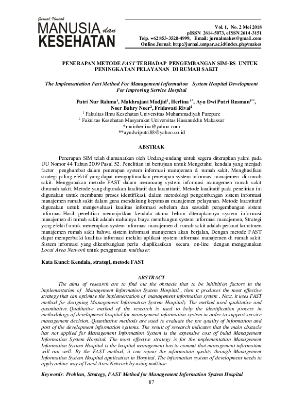 (PDF) Penerapan Metode Fast Terhadap Pengembangan Sim-RS Untuk ...