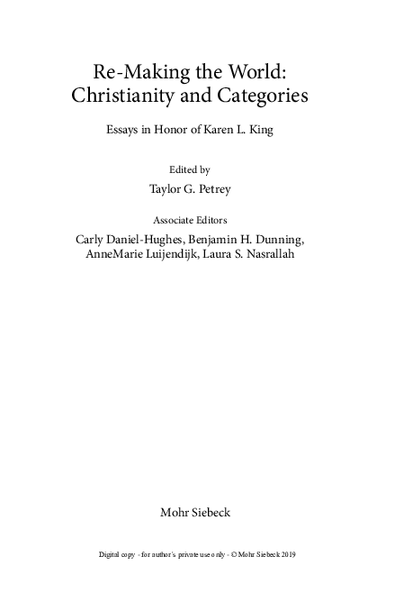 (PDF) What is Docetism?