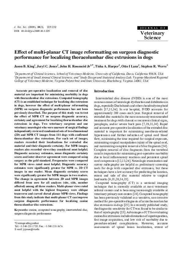 (PDF) Effect of multi-planar CT image reformatting on surgeon ...