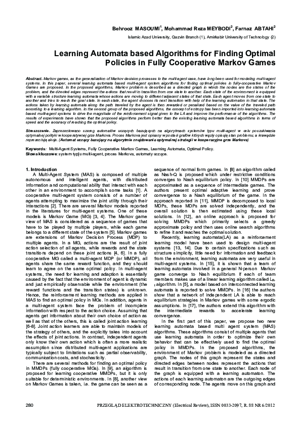 (PDF) Learning Automata-Based Algorithms for Finding Minimum Weakly Connected Dominating Set in ...