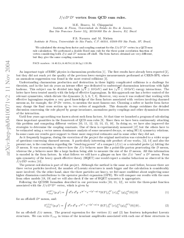 (PDF) vertex from QCD sum rules