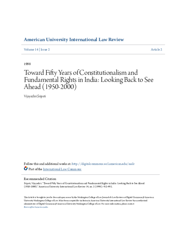 (PDF) Transformative Constitutionalism: A Conceptual Journey from South ...