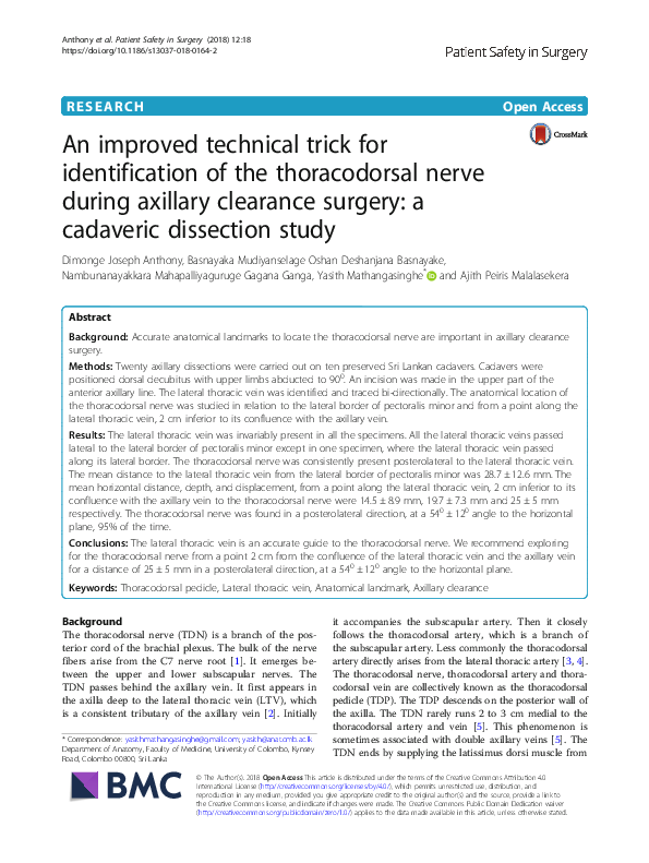 (PDF) An improved technical trick for identification of the ...