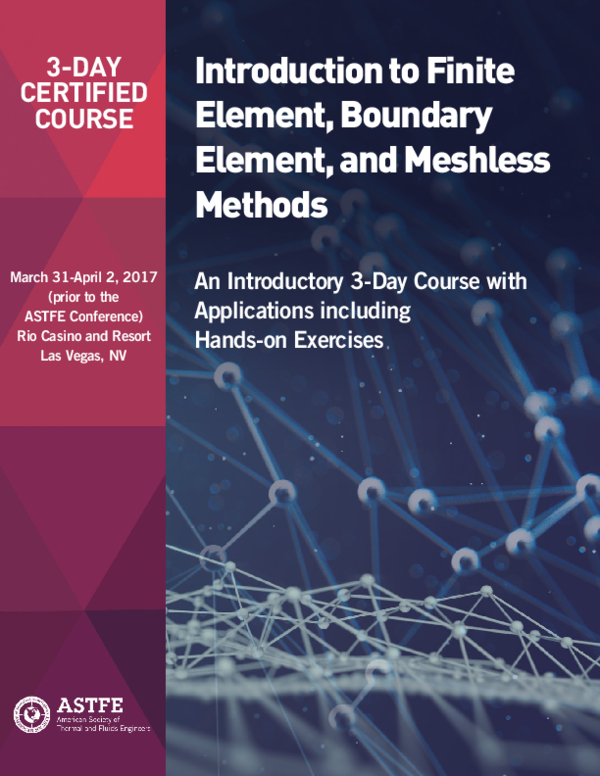 Pdf Introduction To Finite Element Boundary Element And Meshless Methods