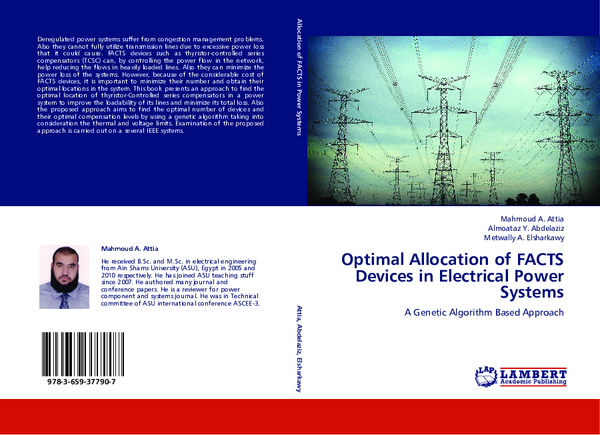 (PDF) Optimal Allocation of FACTS Devices in Electrical Power Systems: A Genetic Algorithm Based ...