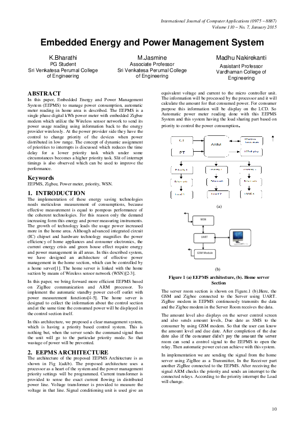 (PDF) Embedded Energy and Power Management System