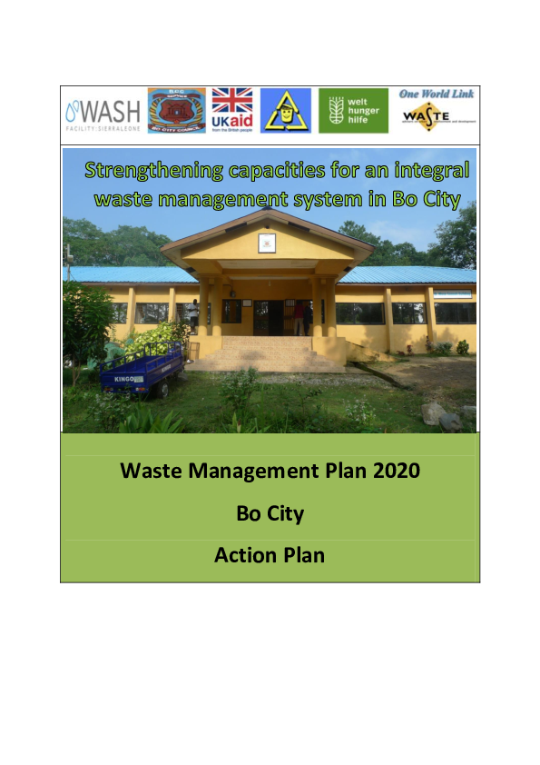 (PDF) Strenghtening capacities for an integral waste management system ...