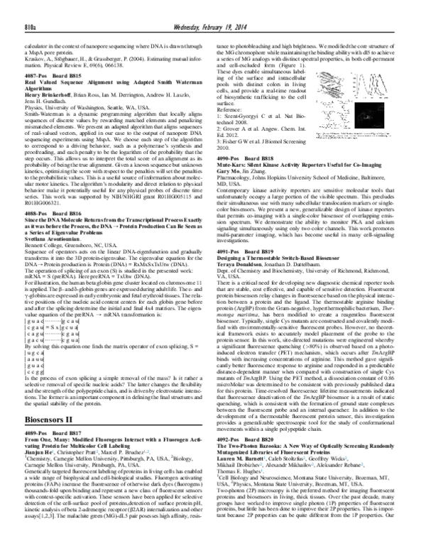 Pdf Real Valued Sequence Alignment Using Adapted Smith Waterman Algorithms