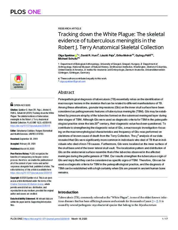(PDF) Tracking down the White Plague. Chapter three: Revision of ...