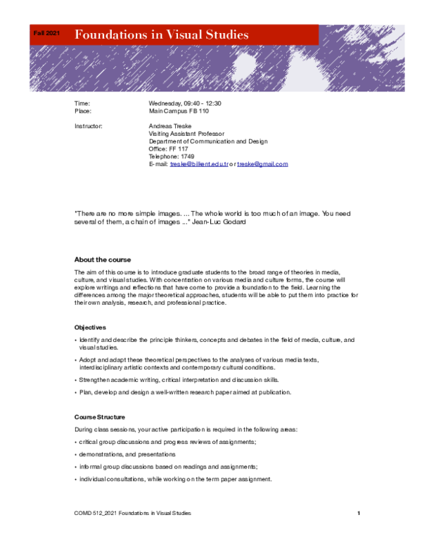 (PDF) Foundations in Visual Studies 2021 (updated 10062021)
