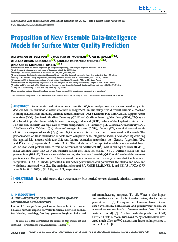 (PDF) Proposition of New Ensemble Data-Intelligence Models for Surface ...