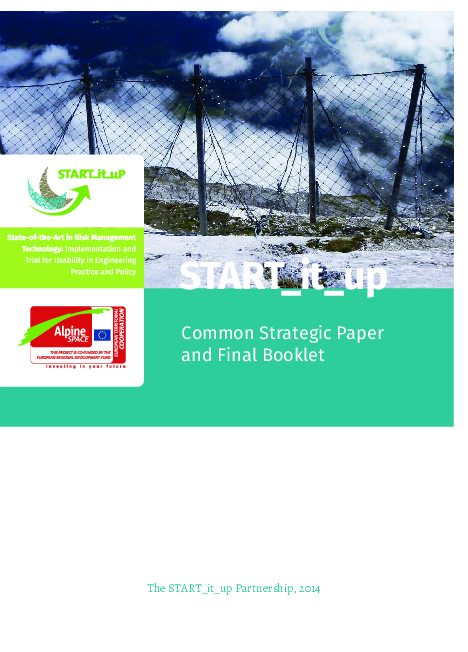 (PDF) START_it_up - Common Strategic Paper and Final Booklet