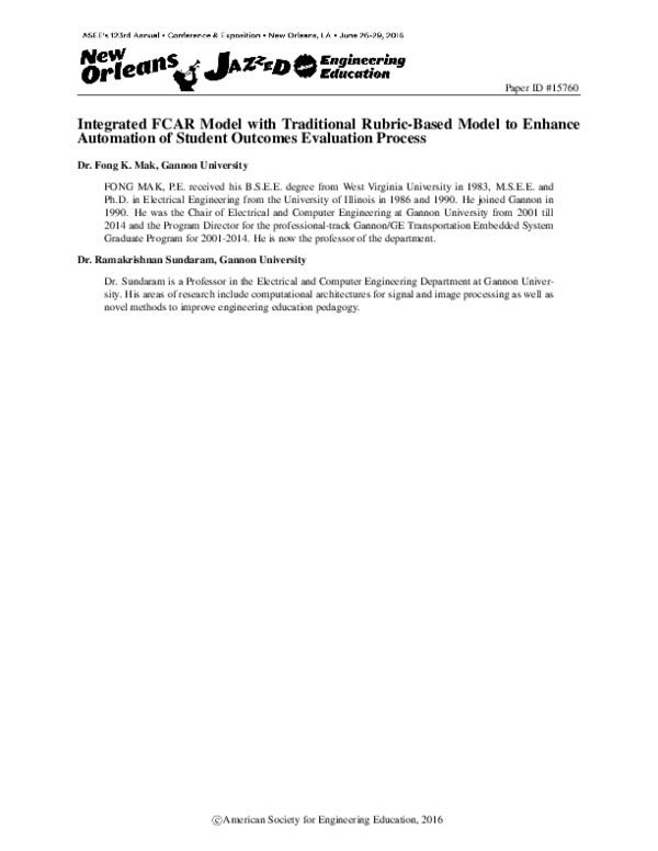 (PDF) Integrated FCAR Model with Traditional Rubric-Based Model to ...