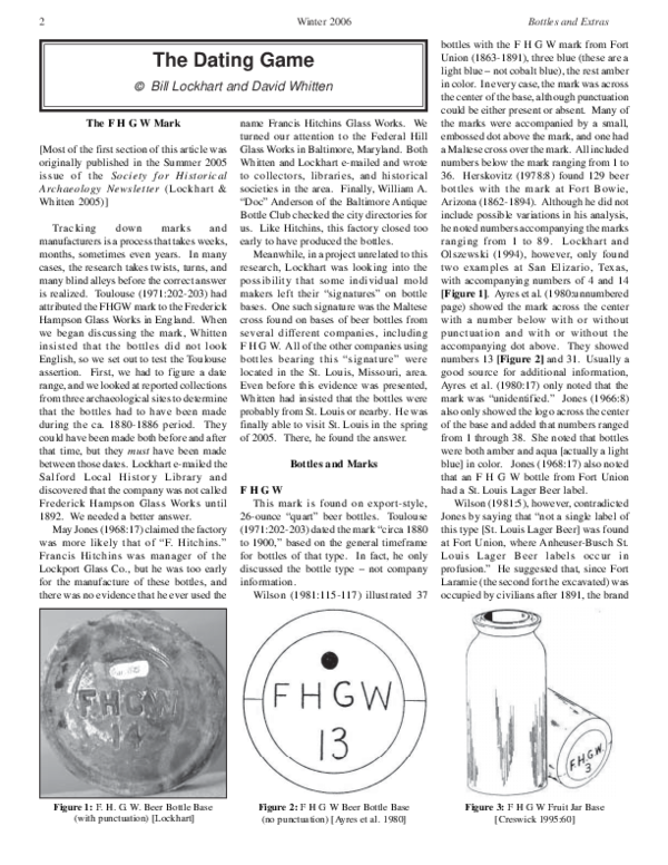 (PDF) The Dating Game