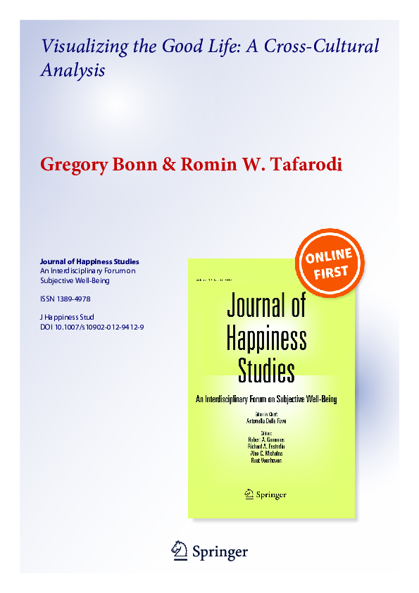 (PDF) Visualizing the Good Life: A Cross-Cultural Analysis