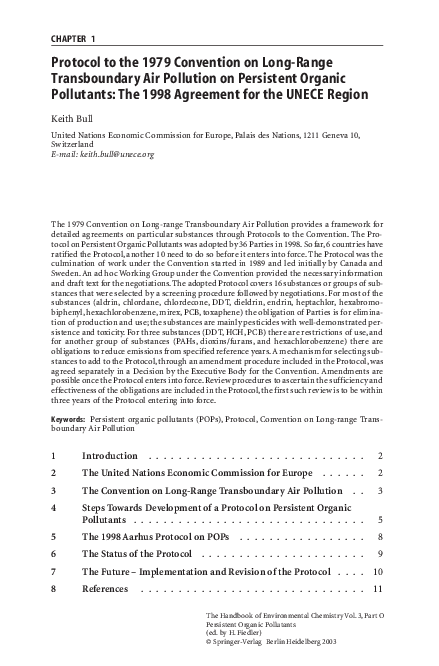 (PDF) Protocol to the 1979 Convention on Long-Range Transboundary Air ...