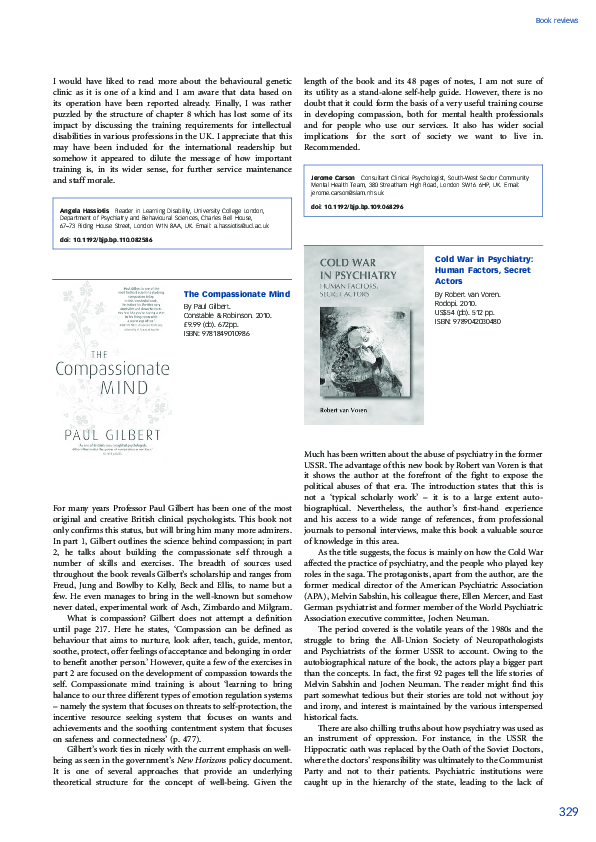 (PDF) The Compassionate Mind