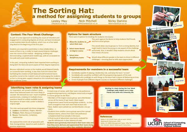 (PDF) Sorting Hat Poster | Nicky Danino - Academia.edu