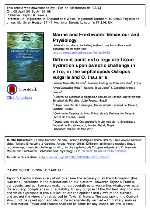 (PDF) The effects of thermal acclimation on the behavior, thermal ...