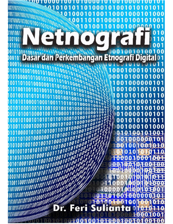 (PDF) Netnografi Dasar dan Perkembangan Etnografi Digital Feri Sulianta