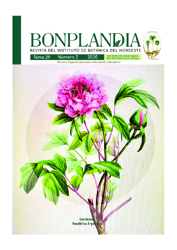 (PDF) La cooperación inolvidable de Aimé Bonpland y Alexander von ...
