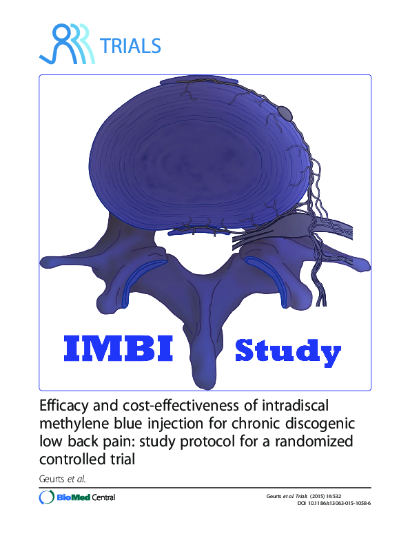 (PDF) Efficacy and cost-effectiveness of intradiscal methylene blue ...