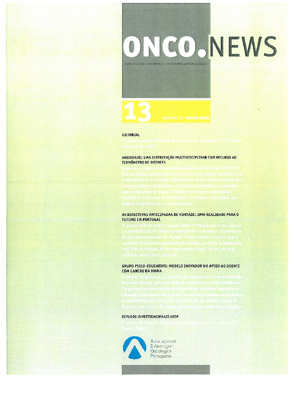 (PDF) Ansiedade: uma intervenção multidisciplinar com recurso ao ...