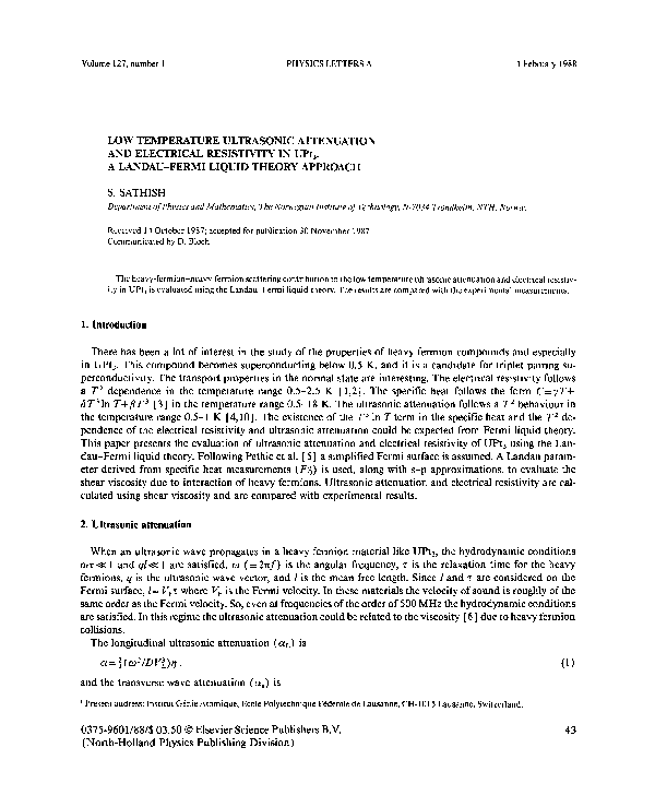 (PDF) Low temperature ultrasonic attenuation and electrical resistivity ...